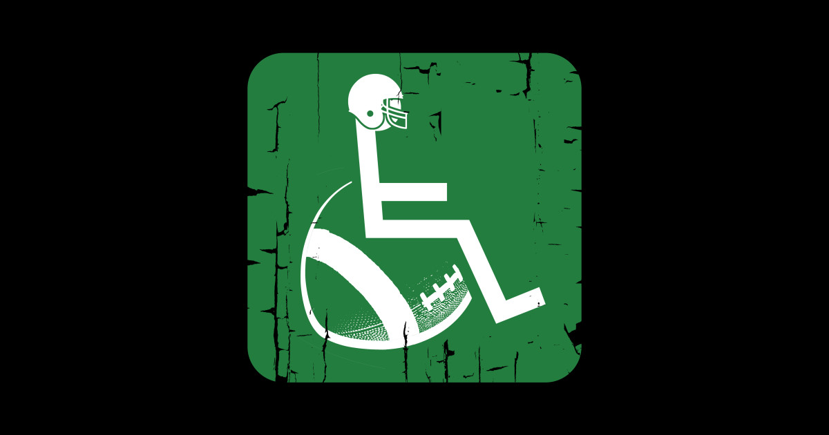 Handi-Capable Football Logo - Handicap Sports - Sticker | TeePublic