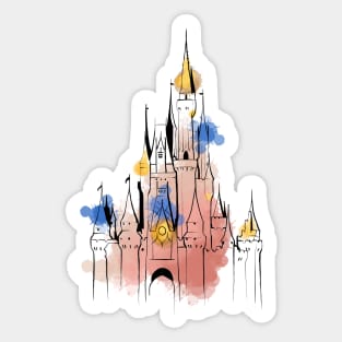 Magic Kingdom Stickers for Sale | TeePublic