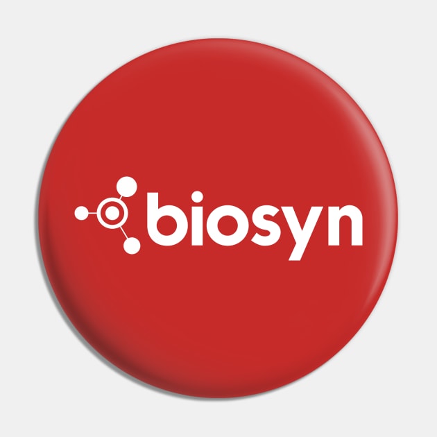 Biosyn Logo - Biosyn - Pin | TeePublic