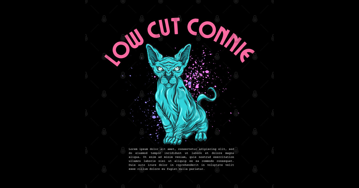 low cut connie - Low Cut Connie - Sticker | TeePublic