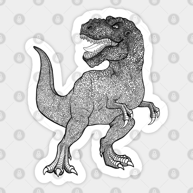 T. Rex dinosaur - T Rex T Rex Lover Dinosaur - Sticker | TeePublic