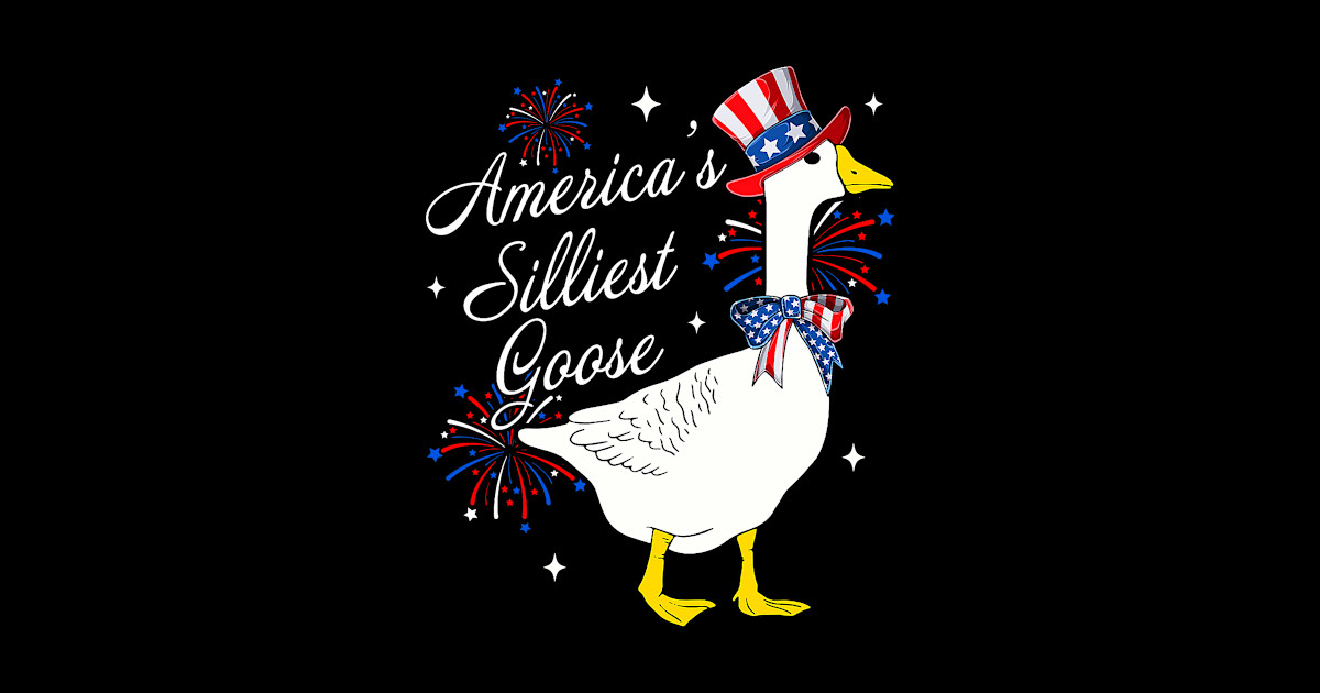 Americas Silliest Goose Fourth of July Silly Goose Fireworks - Silly ...