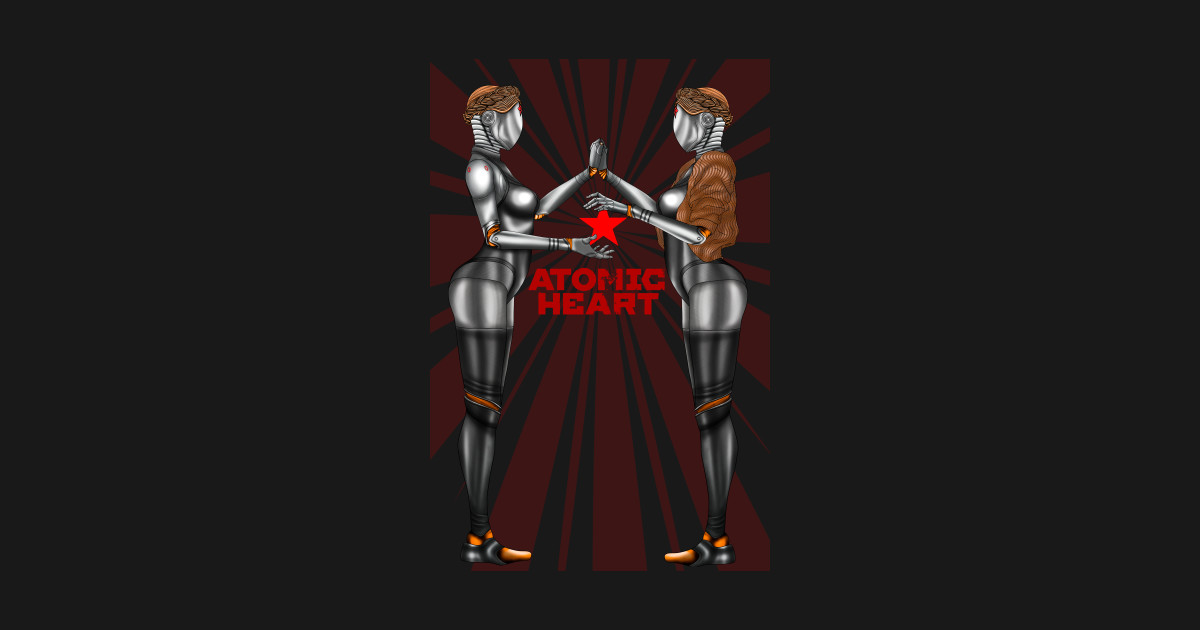 Atomic Heart Robots - Atomic Heart - T-Shirt | TeePublic