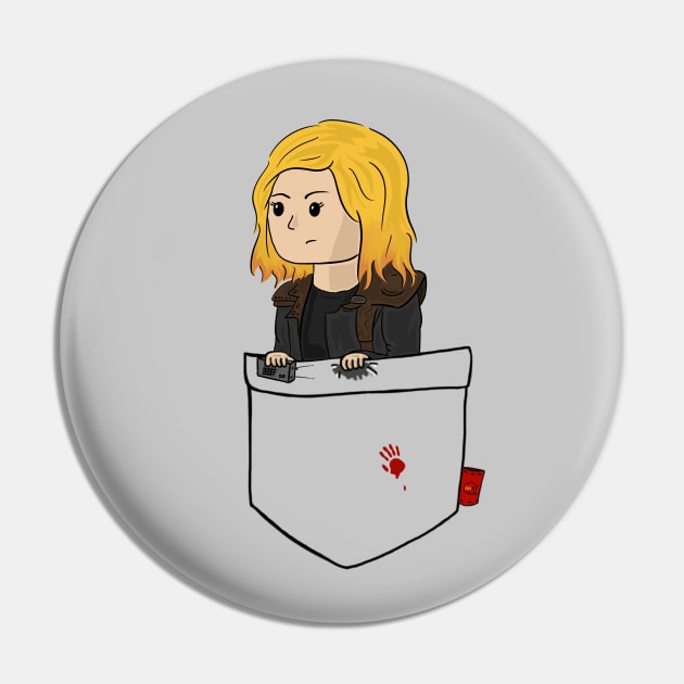 Radioed Everyday - The 100 - Pin | TeePublic