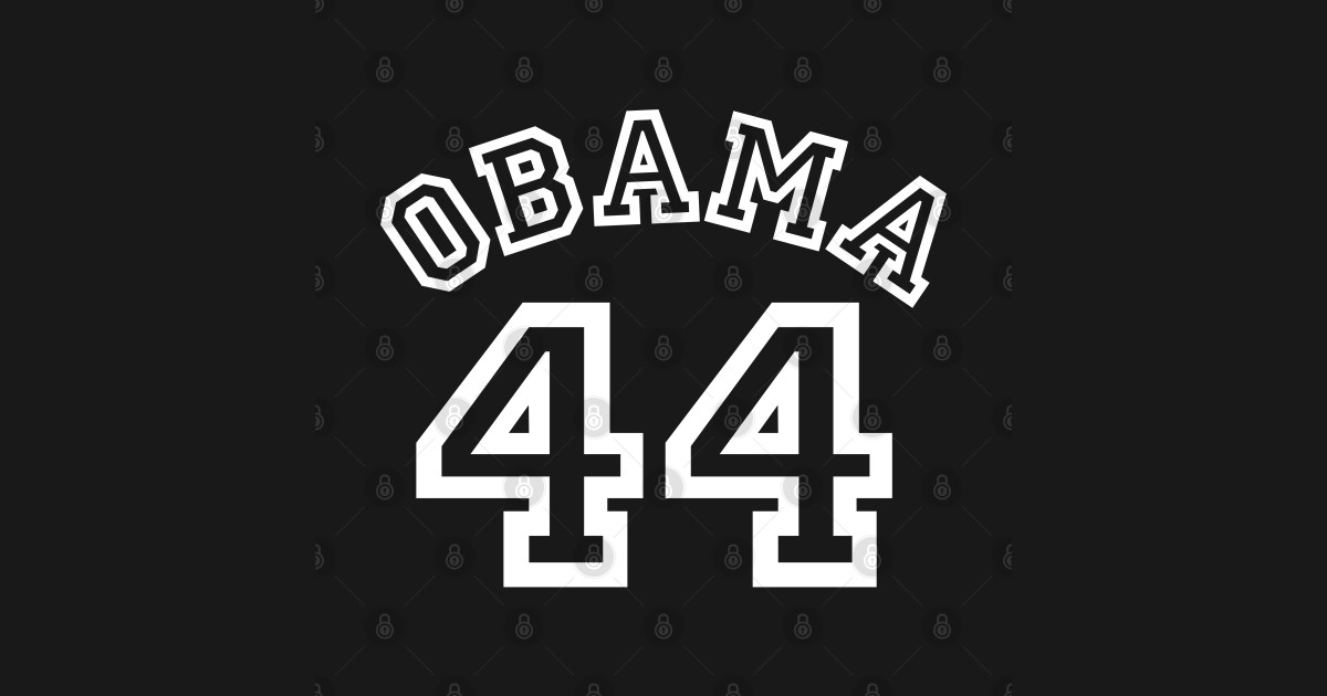 Obama 44 - Obama - T-Shirt | TeePublic