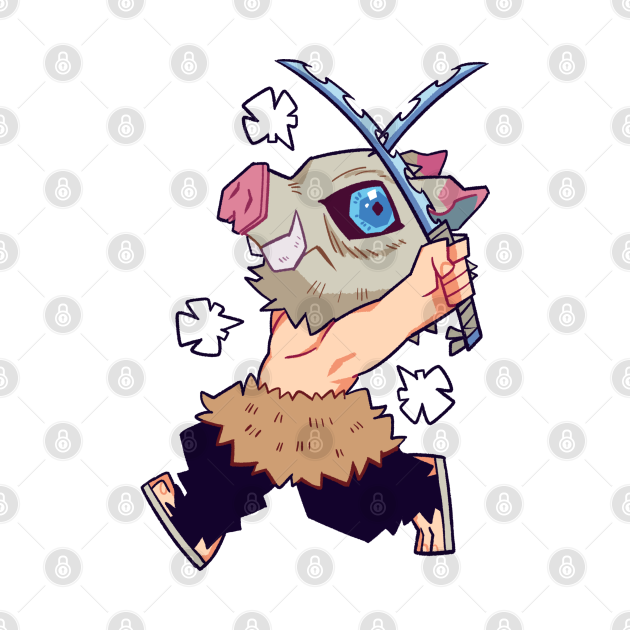 Kny Inosuke - Kimetsu No Yaiba - Tapestry | TeePublic