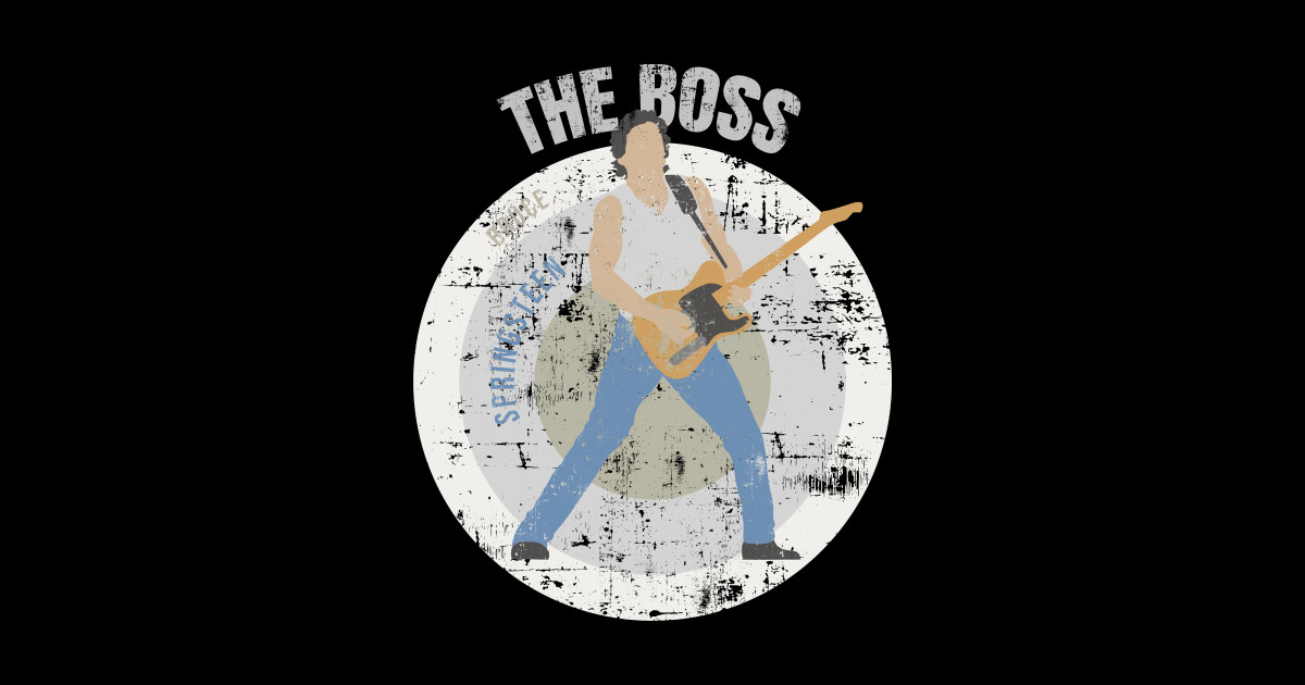 The Boss Springsteen - Bruce Springsteen - Posters and Art Prints ...