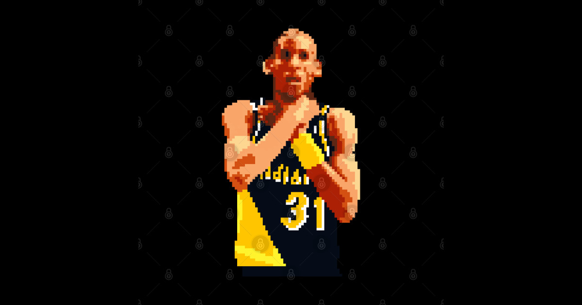 Reggie Miller choke - Reggie Miller - Posters and Art Prints | TeePublic