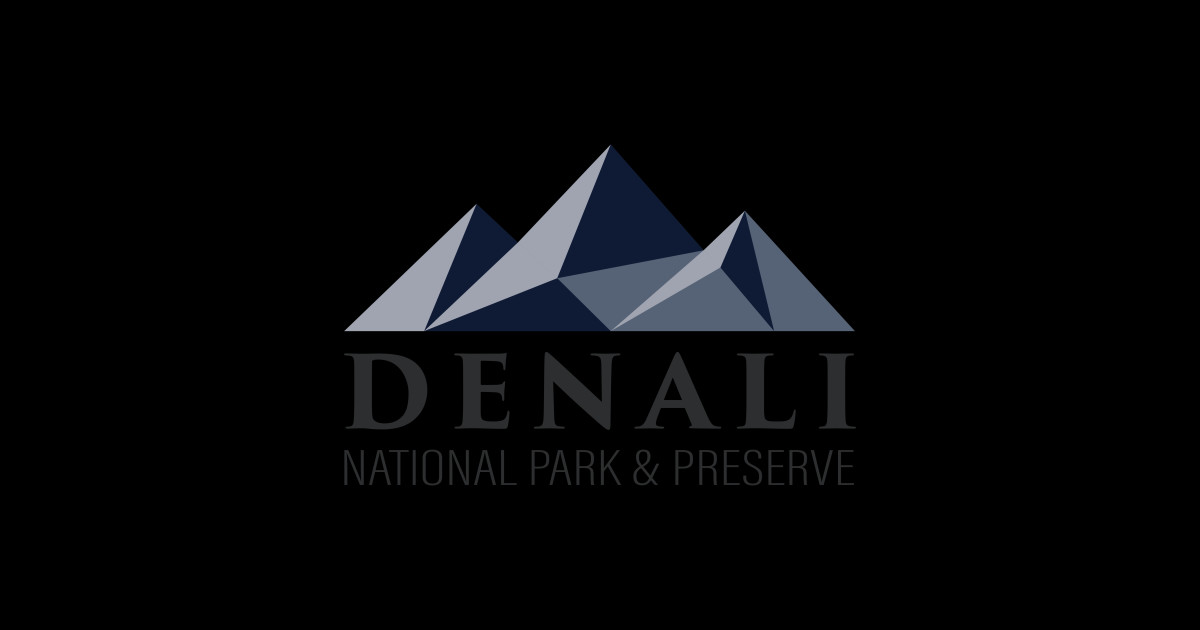 Denali Logo Design - Alaska - Sticker | TeePublic