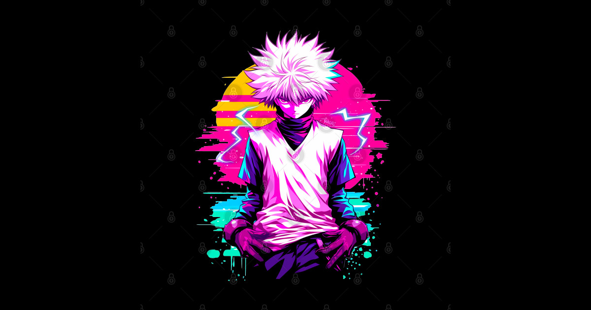 killua - hunter x hunter - Hunter X Hunter Killua - Sticker | TeePublic