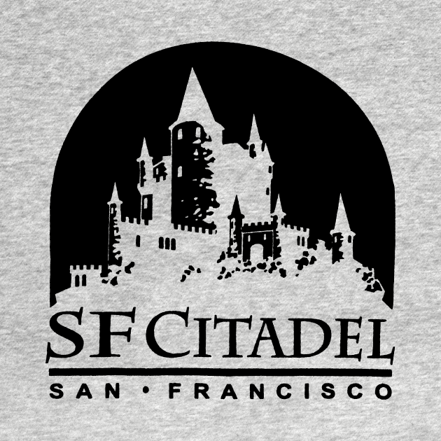 SF Citadel Logo in Black - Kink - T-Shirt | TeePublic