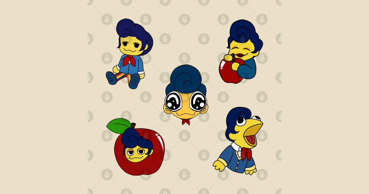 cute wally darling chibi pack - Chibi - T-Shirt | TeePublic