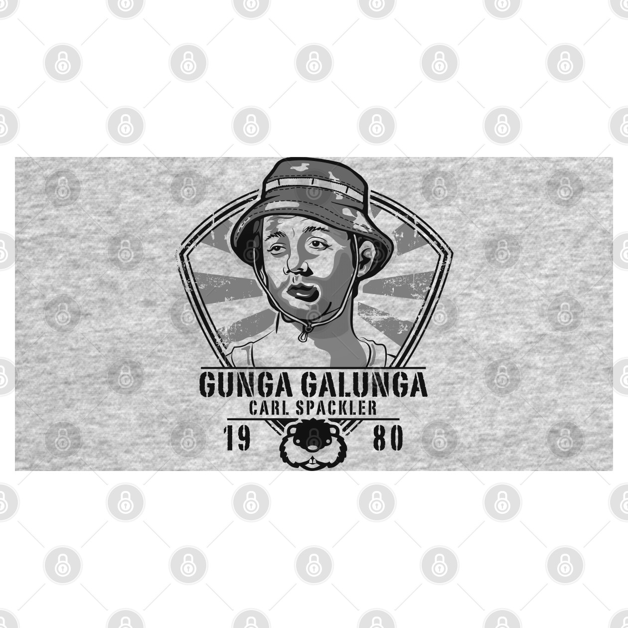 Carl Spackler Gunga Galunga - Carl Spackler Caddyshack - T-Shirt ...