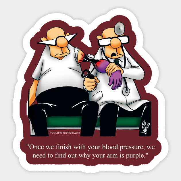 Funny Spectickles Blood Pressure Medical Cartoon Humor - Medical ...