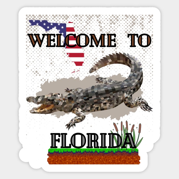Funny Florida Meme - Florida Meme - Sticker | TeePublic