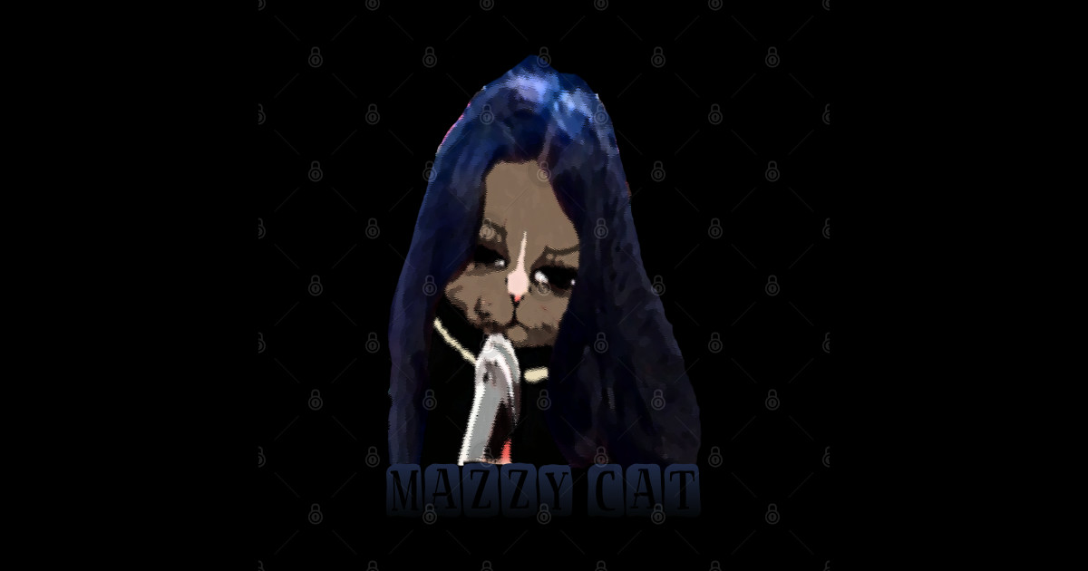 Mazzy Cat - Mazzy Star - Sticker | TeePublic