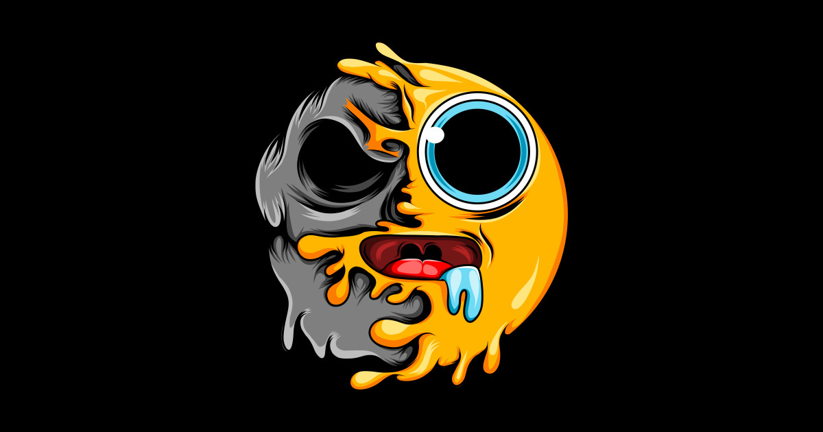 Drooling Zombie Emoji - Emoji - Posters and Art Prints | TeePublic