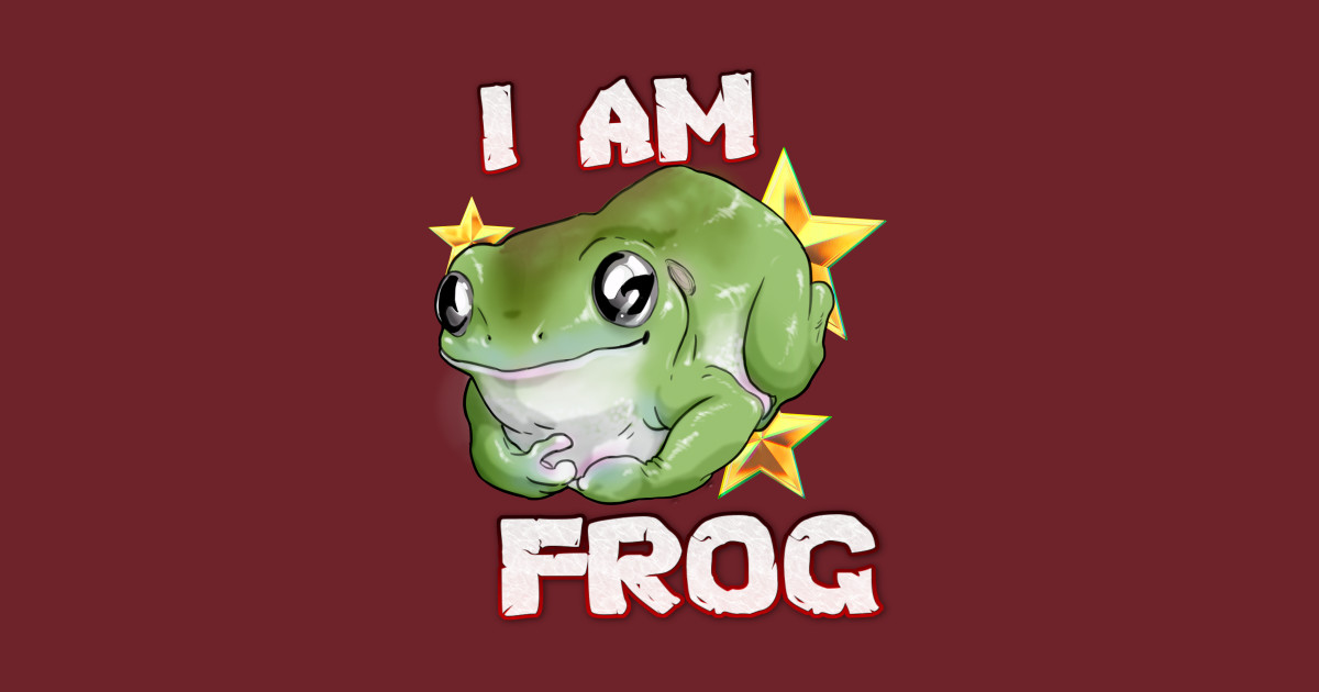 I am frog (Litoria caerulea vers.) - Frog Lover - T-Shirt | TeePublic