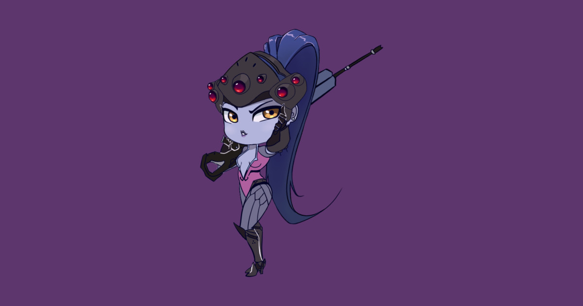 Chibi Widowmaker - Widowmaker - T-Shirt | TeePublic