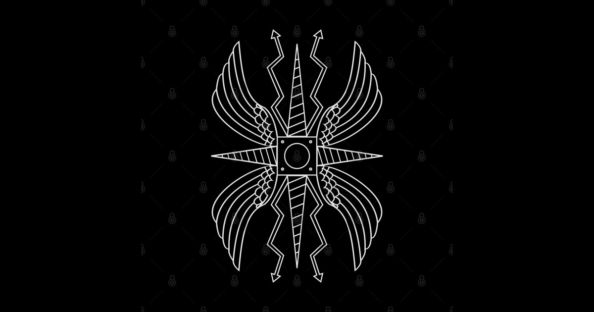 Imperial Roman Shield III. Scutum III (black) - Roman Shield - Sticker ...