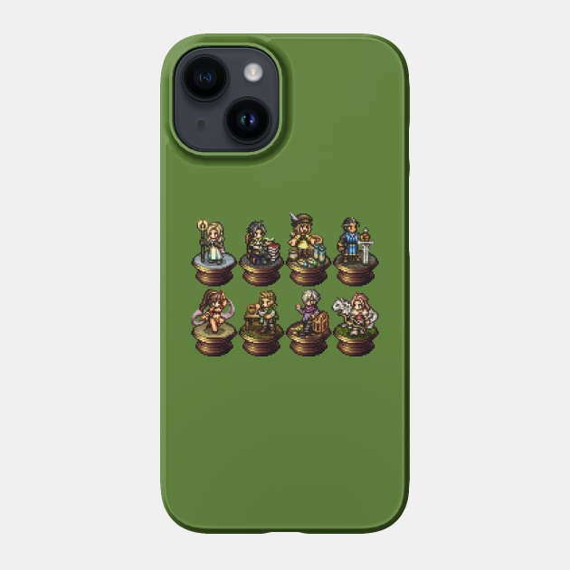 Octopath Sprites - Sprite - Phone Case | TeePublic