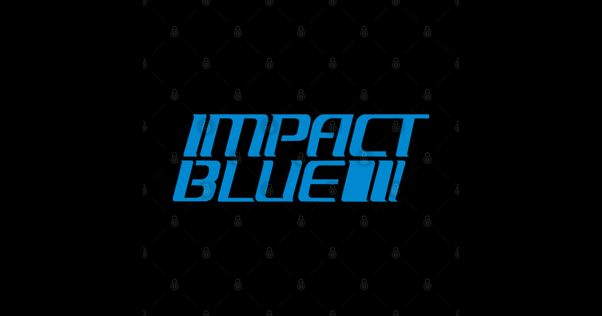 Impact Blue - Initial D - Posters and Art Prints | TeePublic