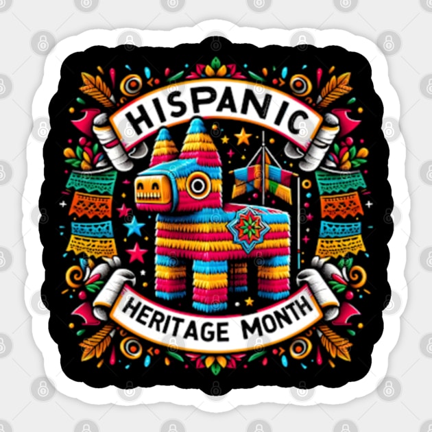 Hispanic heritage month celebration - Hispanic Heritage Month - Sticker ...