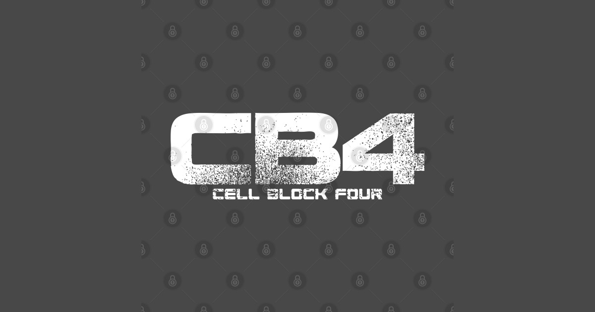Cell Block Four - Cb4 - T-Shirt | TeePublic