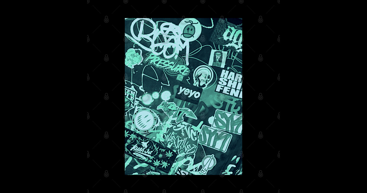 Urban Sticker Art NYC Street Graffiti - Urban Art - Sticker | TeePublic