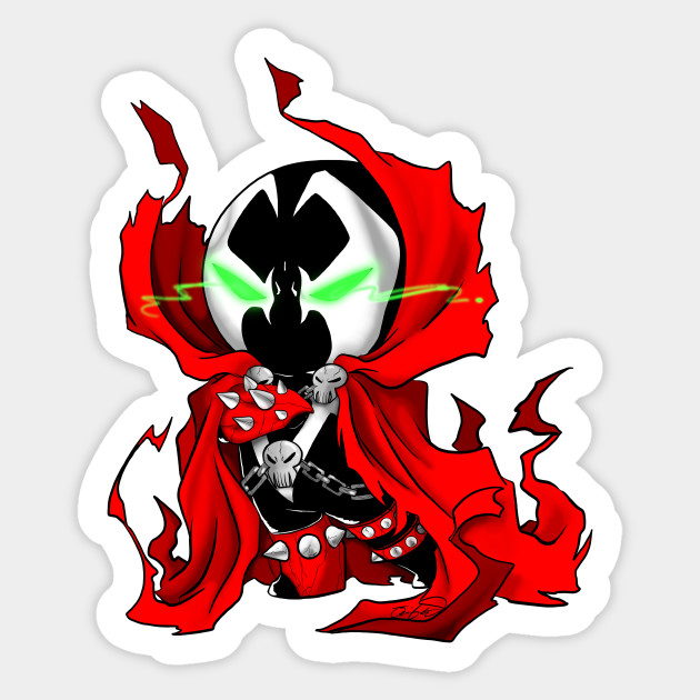 Chibi Spawn - Spawn - Sticker | TeePublic