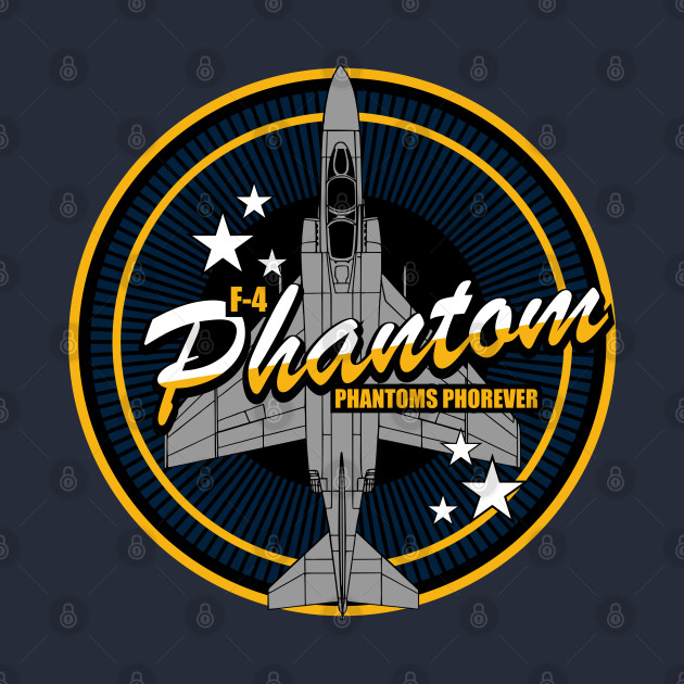 F-4 Phantom (Front & Back logo) - Air Force F4 Phantom 2 - T-Shirt ...