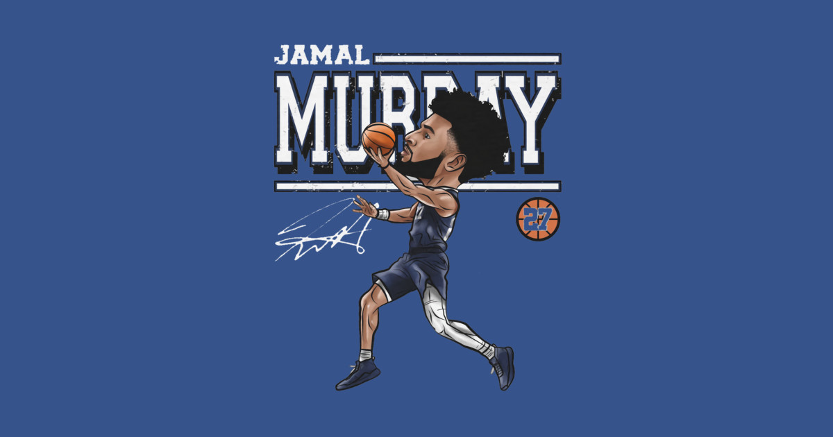 jamal murray cartoon - Basketball Player - T-Shirt | TeePublic