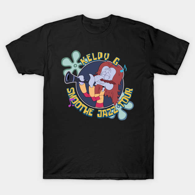 Kelpy G Smoothe Jazz Tour - Spongebob Squarepants - T-Shirt | TeePublic