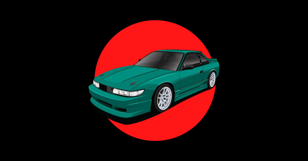 240 sx s13 Silvia - S13 - Sticker | TeePublic