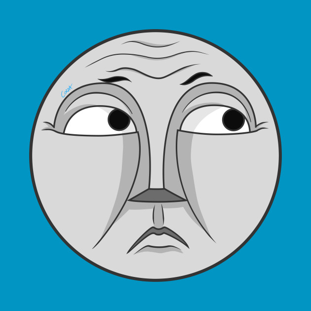 Gordon grumpy face - Thomas - T-Shirt | TeePublic