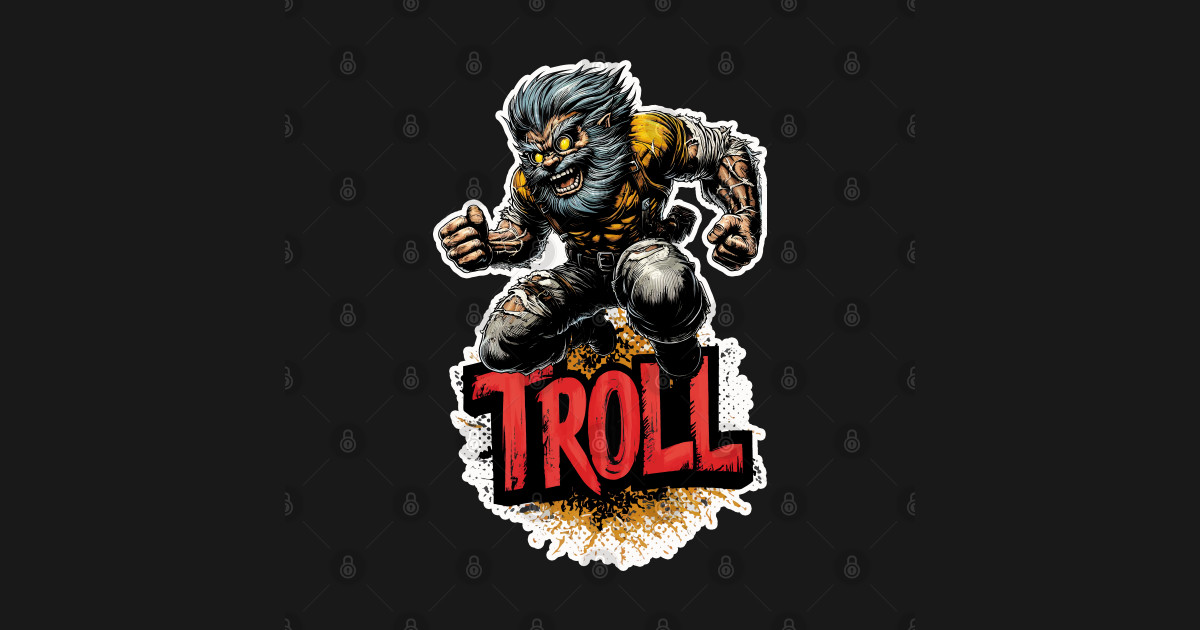 Troll: The Master of Mischief - Troll - T-Shirt | TeePublic