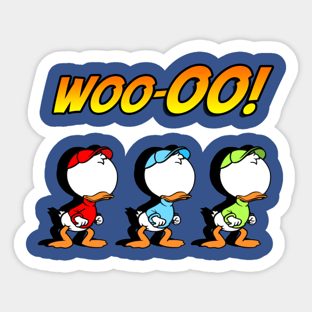 Woo-OO - Ducktales - Sticker | TeePublic