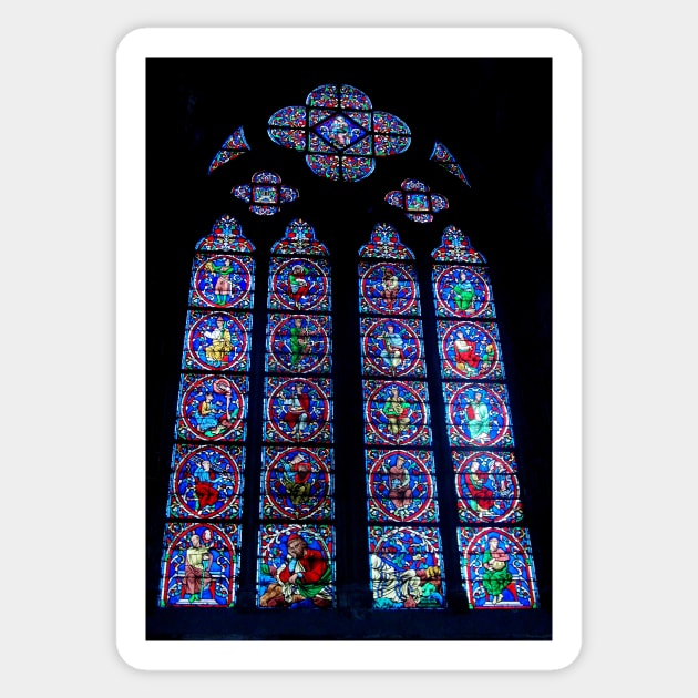 Notre Dame Cathedral Study 3 - Notre Dame - Sticker | TeePublic