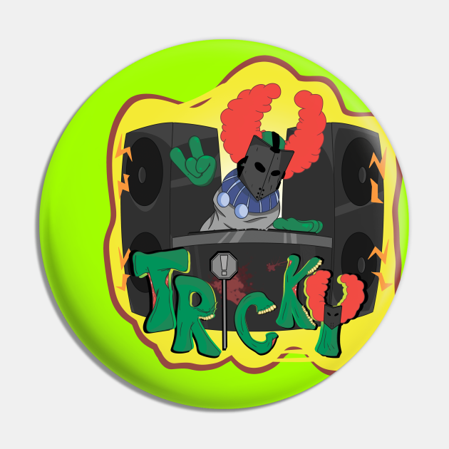 Tricky fnf mod character graffiti - Fnf Tricky - Pin | TeePublic