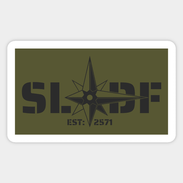 Star League Defence Force (SLDF) PT Shirt Stencil - Battletech ...