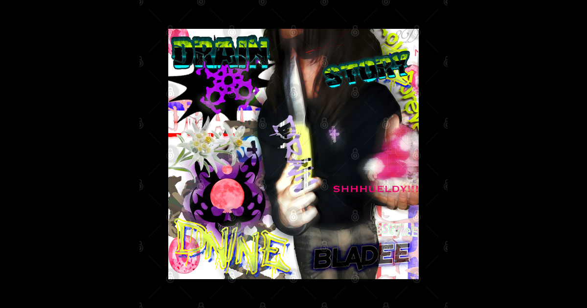 Bladee Drain Story - Bladee - Sticker | TeePublic