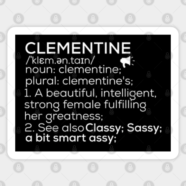 Clementine Girl Name at Katie Felton blog