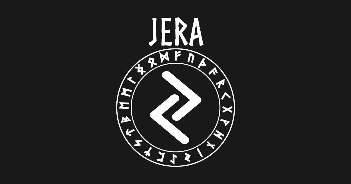 Jera Norse Rune - Jera Rune - T-Shirt | TeePublic