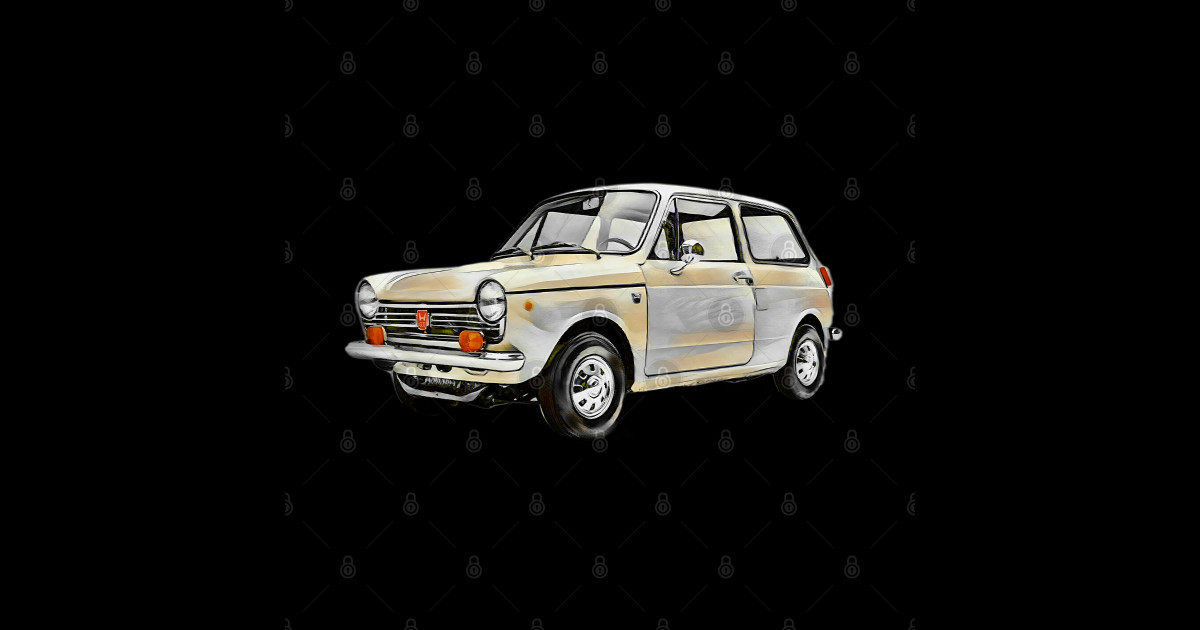 Honda N600 / N360 Barn Find - Honda - Posters and Art Prints | TeePublic