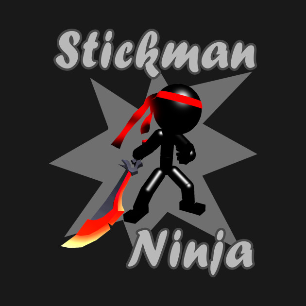 Stickman Ninja - Stickman - T-Shirt | TeePublic