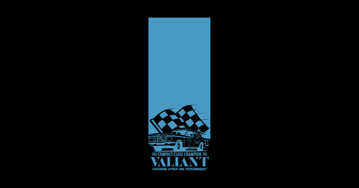 Valiant - Compact-Class Champion (Blue) - Valiant - Sticker | TeePublic
