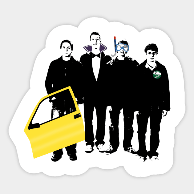 The Inbetweeners - The Inbetweeners - Sticker | TeePublic