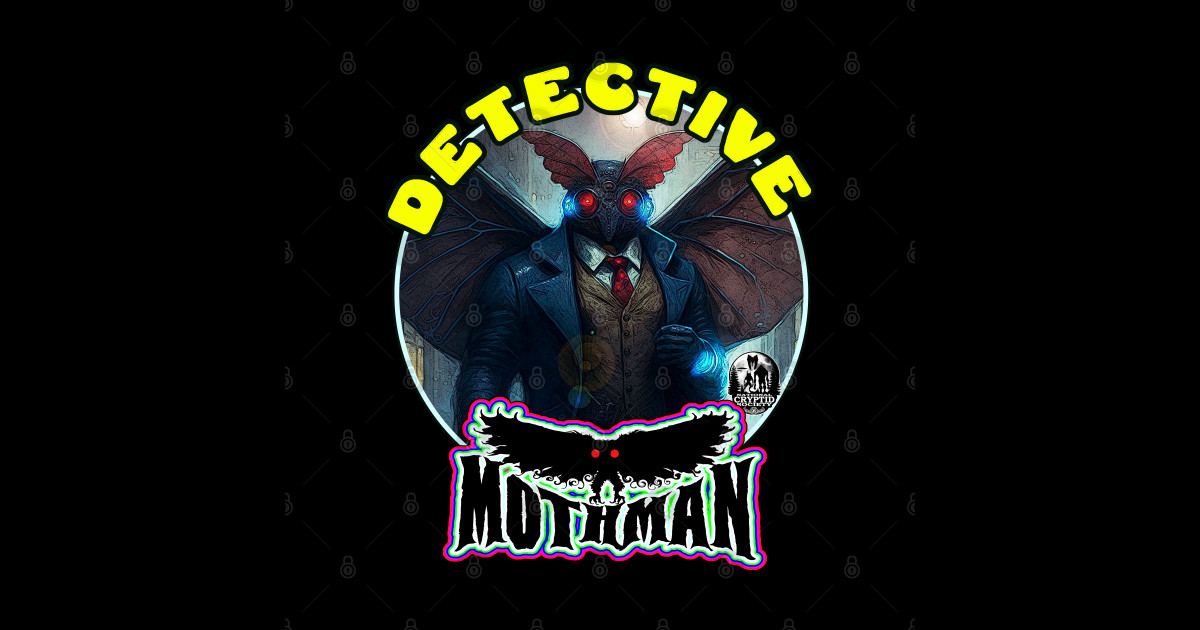 Detective Mothman Flying Humanoid Moth Crime Fighter Monster 2 - Crime ...