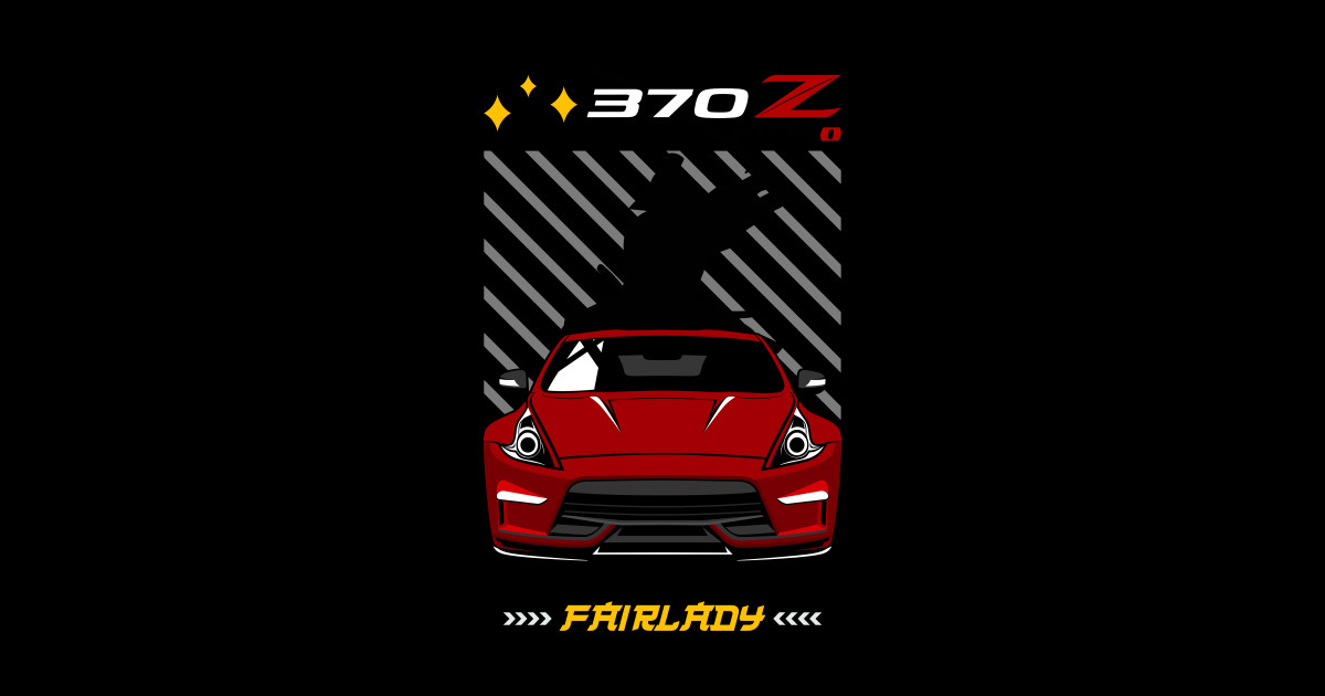 370z JDM Style samurai - 370z - Sticker | TeePublic