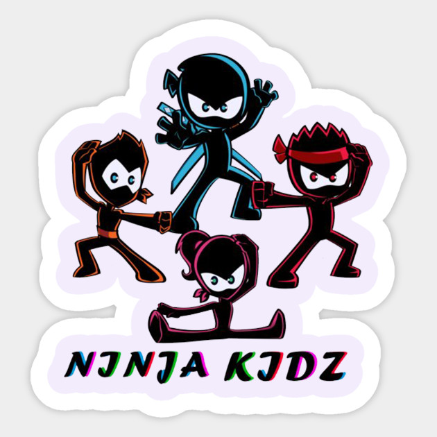 Ninja Kidz Collection - Ninja Kidz - Sticker | TeePublic